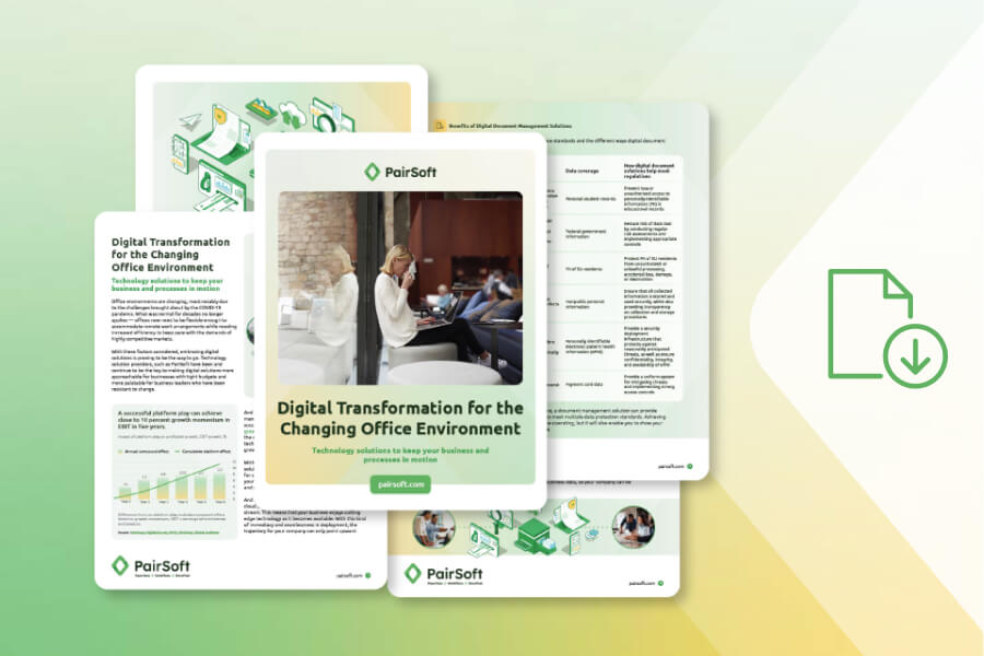 Digital Transformation for the Changing Office Environment | PairSoft