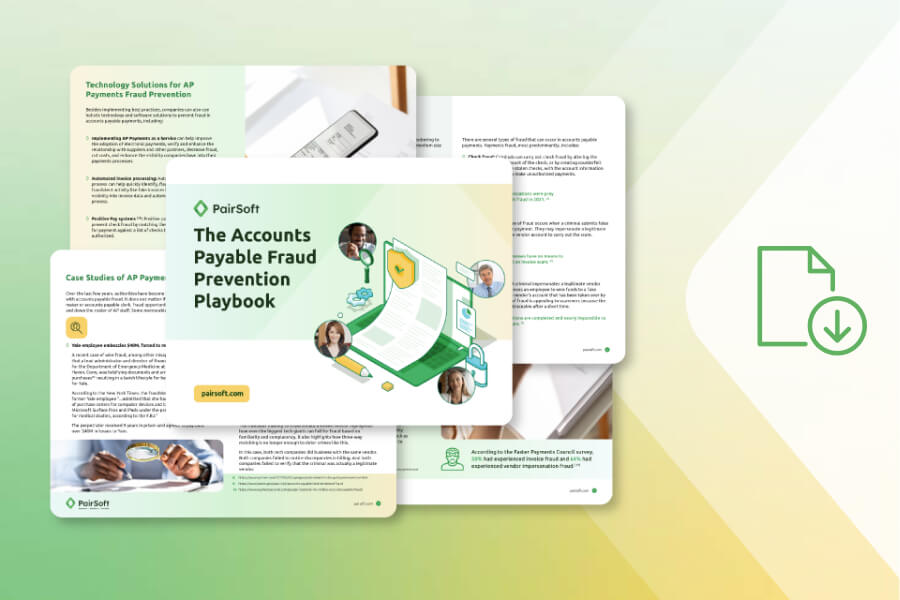 The Accounts Payable Fraud Prevention Playbook | PairSoft